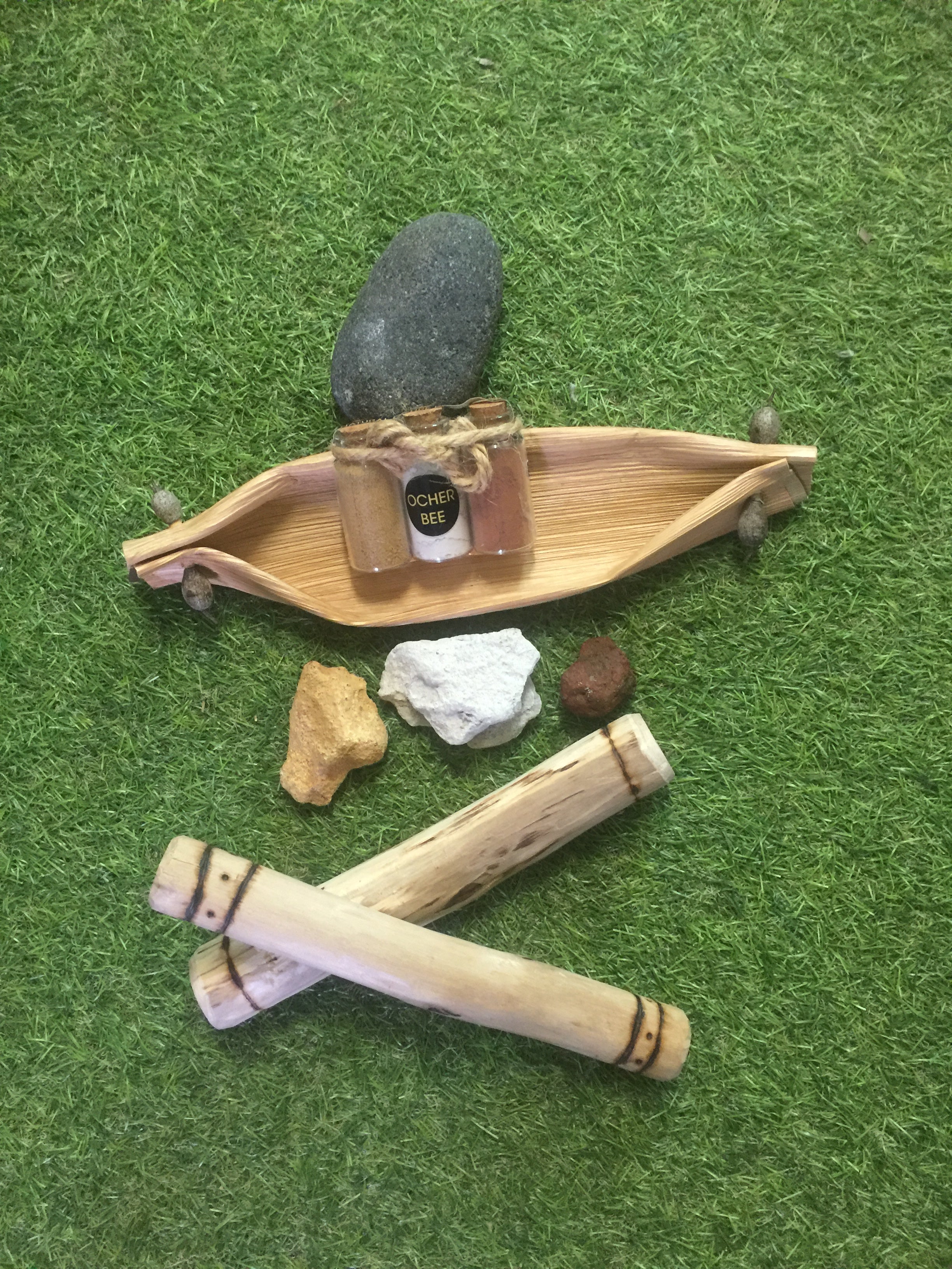 Wood Burning 'n' Ochre Clap Stick Creation (Saturday 7th October ...